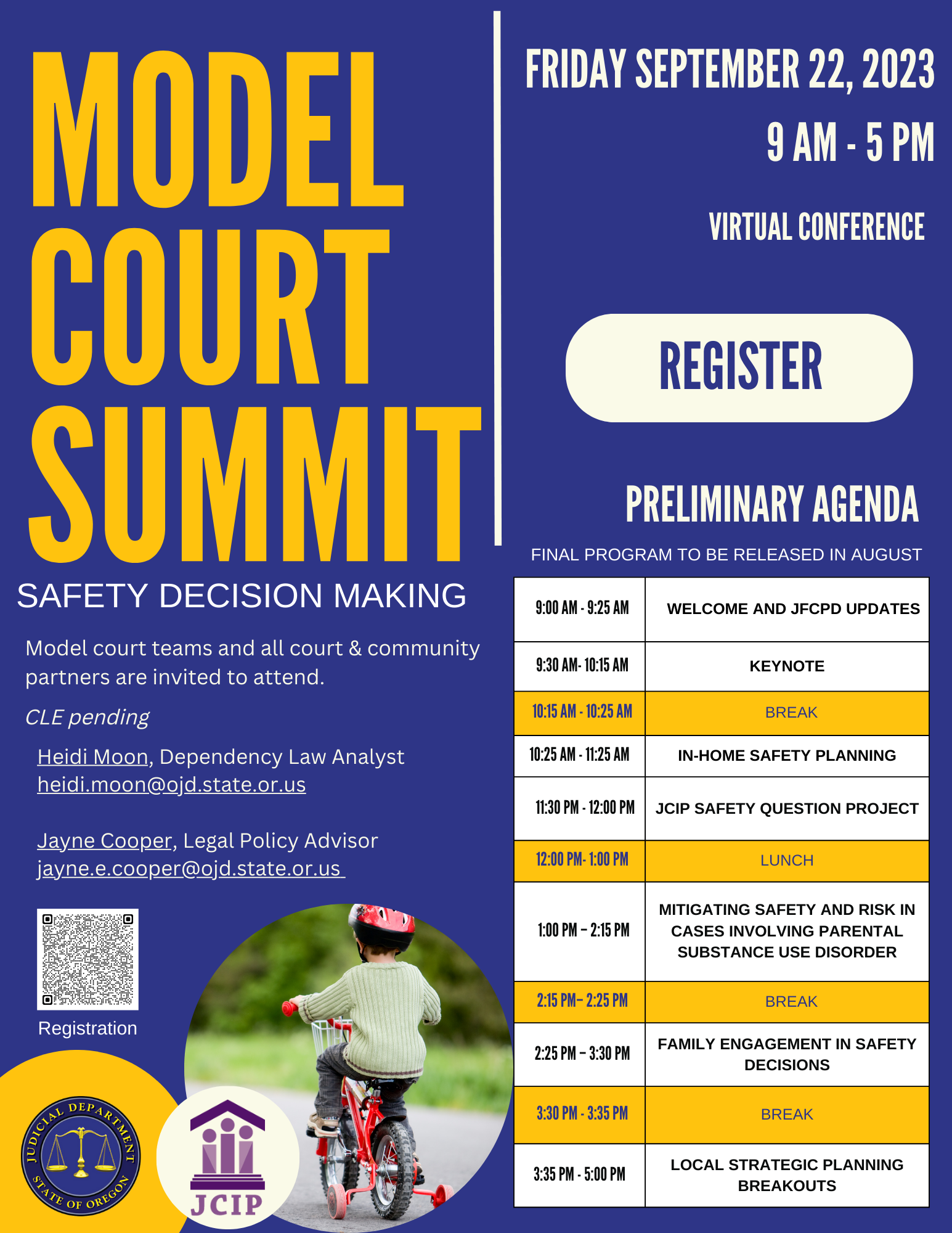 Oregon Judicial Department : Model Court Summit on Child Abuse ...